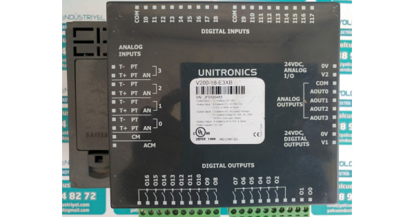 V200-18-E3XB Unitronics Input Output module fiyatı,